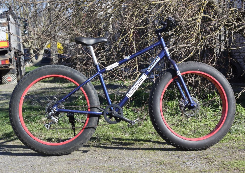 Велосипед ФЕТБАЙК Fat Bike Ridgeyard з Німеччини Гідравліка Shimano: 9 ...