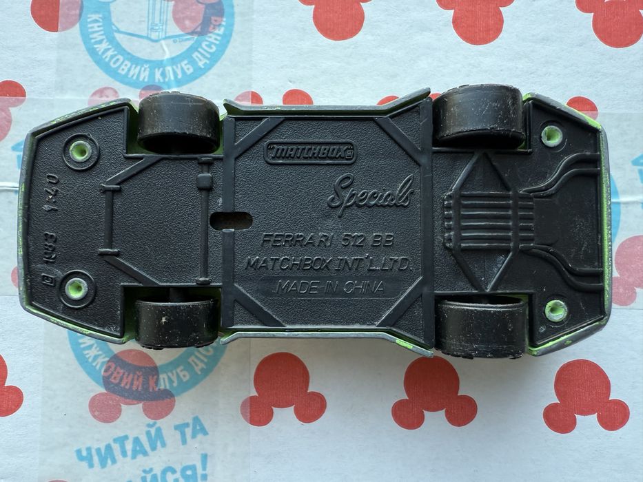 Модель ferrari 512 bb 1/40 matchbox: 70 грн. - Колекціонування Вінниця ...