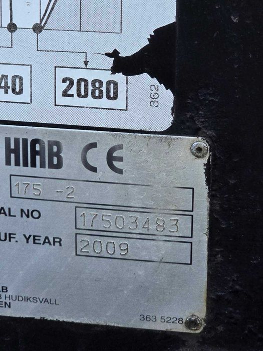 Продам маніпулятор HIAB 175: 10 500 $ - Автокрани та маніпулятори ...