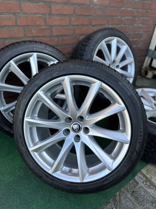 Оригінальні Диски Jaguar R19 5x108 (Volvo, Ford) з зимовими шинами: 9 ...
