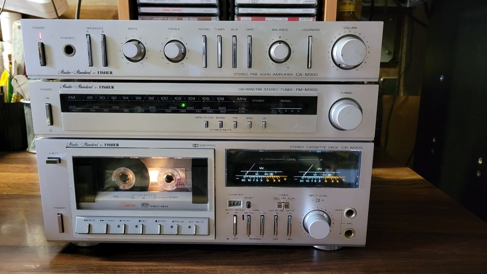 Кассетные деки Yamaha KX-690,Fisher CR-M300 комплект.: 12 300 грн ...