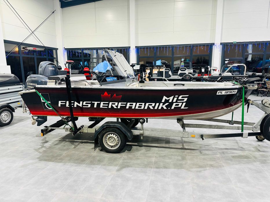 Łódź Wędkarska Buster M2 Yamaha F40FETL Kompletny zestaw Gorzów ...
