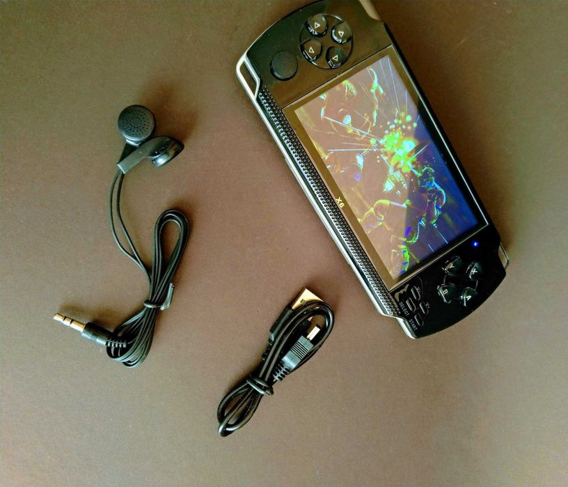 Ігрова портативна консоль приставка ПСП X6 PSP 4. 3 8Gb тисячі ігор: 1 ...