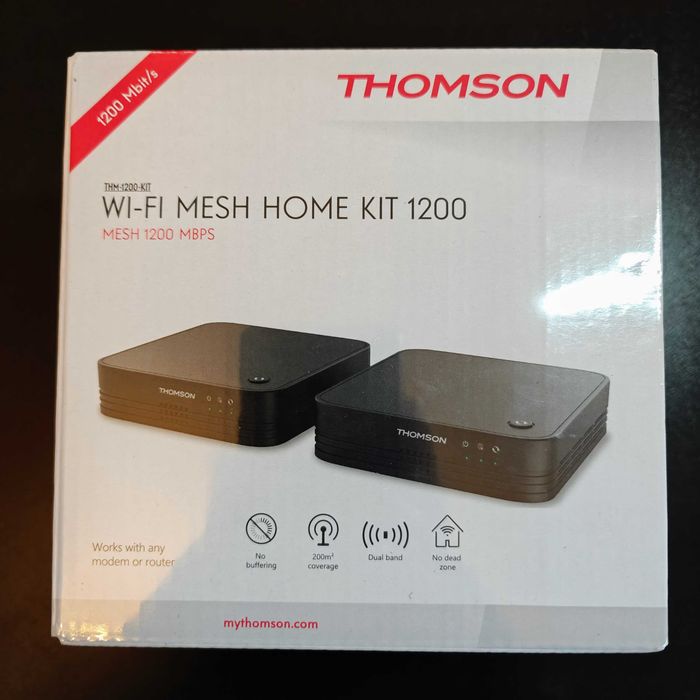 Thomson WiFi Mesh Home Kit 1200 - 2x 802.11ac routery (nowy) Kraków ...