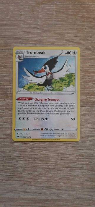 Pokemon Trumbeak 144/185 Vivid Voltage Non-Holo Ciechanów • OLX.pl