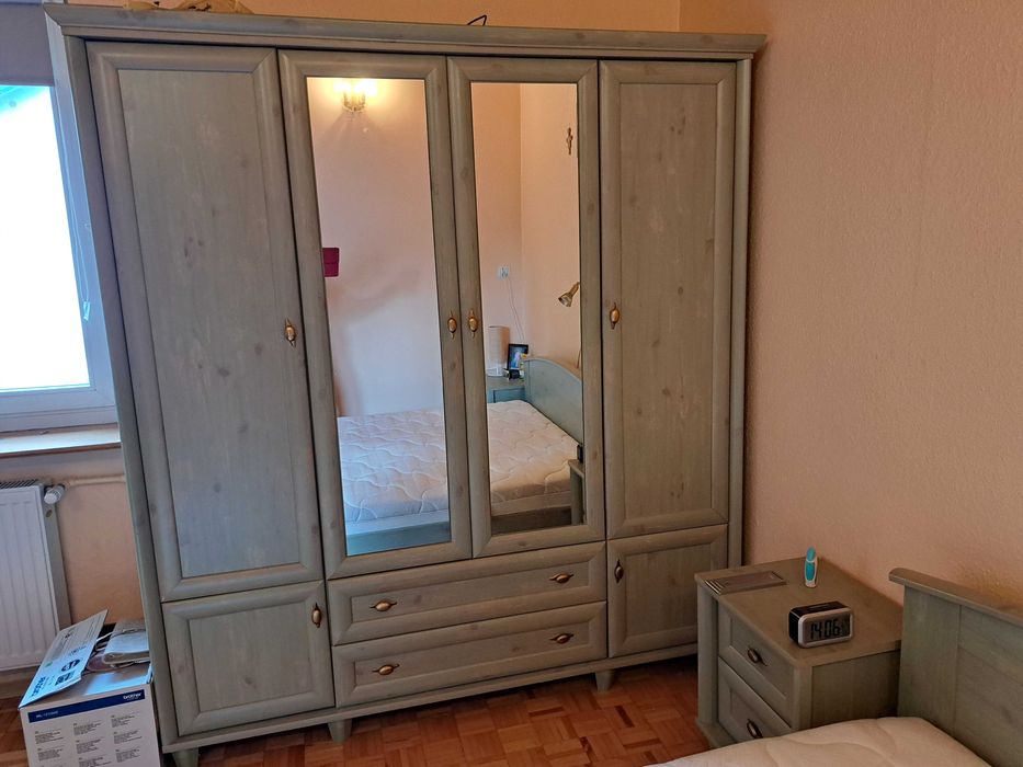 Meble retro brw szafa łóżko szafki nocne Toruń • OLX.pl