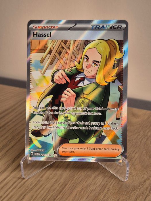 Karta Pokemon TCG: Hassel (TWM 205) Gostyń • OLX.pl