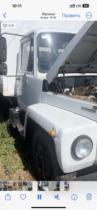 Газ 3307 3309: 3 000 $ - Вантажні автомобілі Холоднянське на Olx