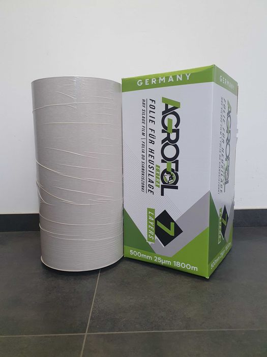 Folia do sianokiszonki AGROFOL biała 500/750mm Siedlce • OLX.pl
