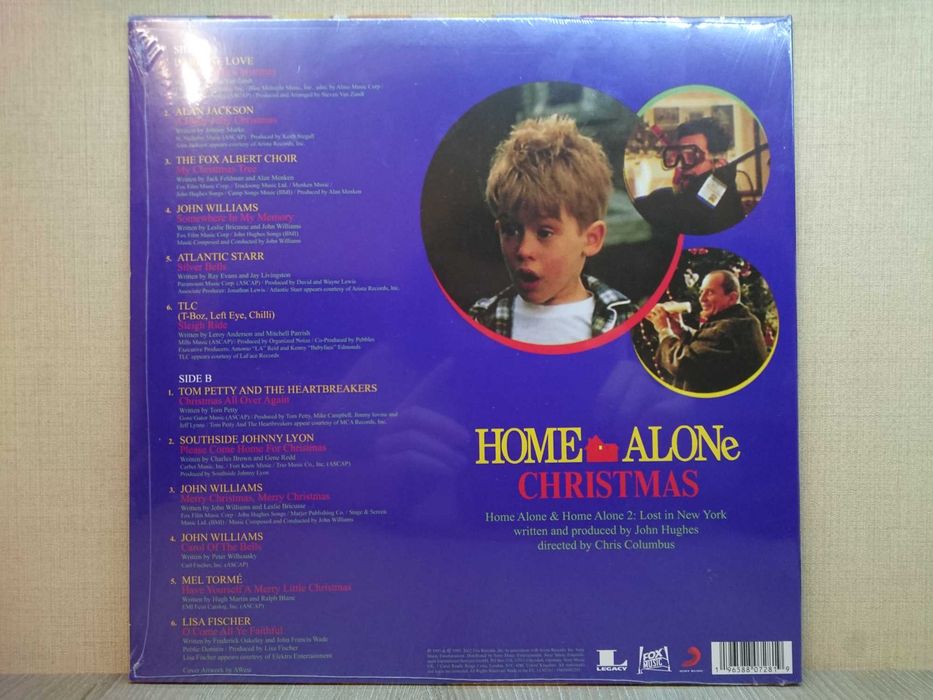 Вінілова платівка Home Alone Christmas (Сам удома різдво) 1993 НОВА: 1 ...