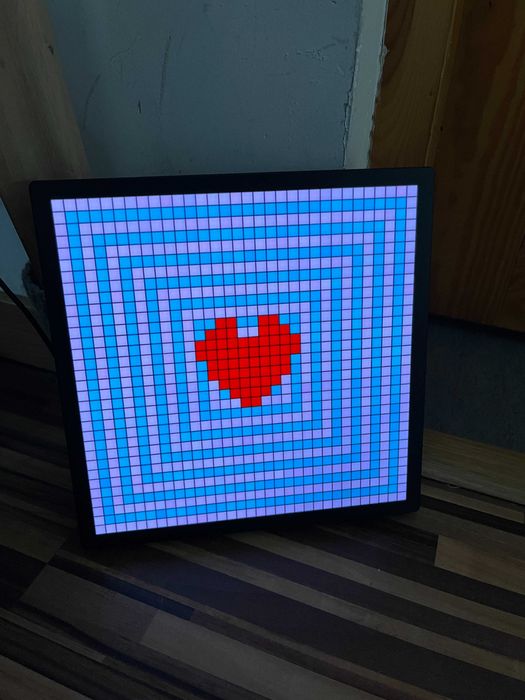 Monitor JDVOOTD Pixel Art; Zegar ścienny Tarnowskie Góry • OLX.pl