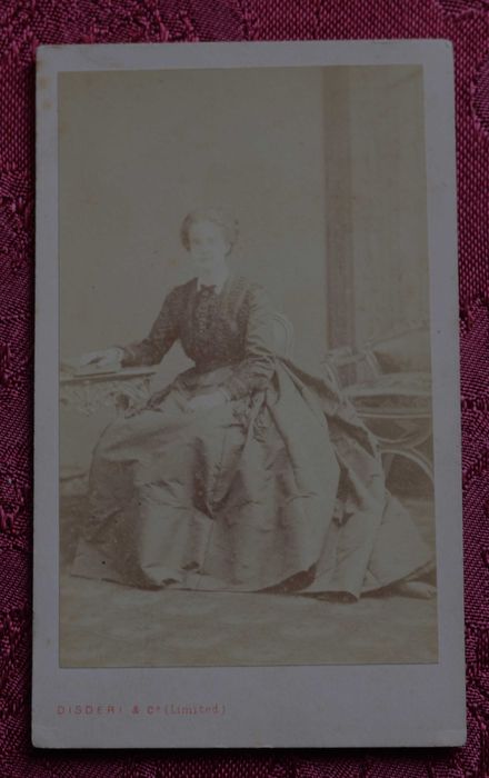 Rainha D. Maria Pia, CDV de Disdéri, em Paris Tomar (São João Baptista ...