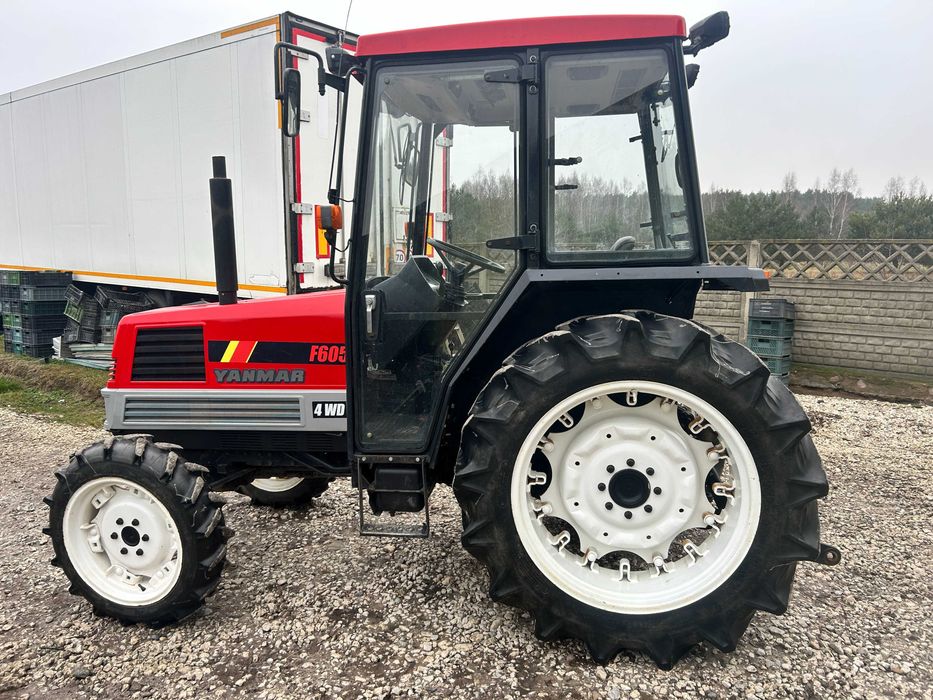 Yanmar F605 60 KM Jak nowy 1160 MTG Iseki Kubota Łask • OLX.pl
