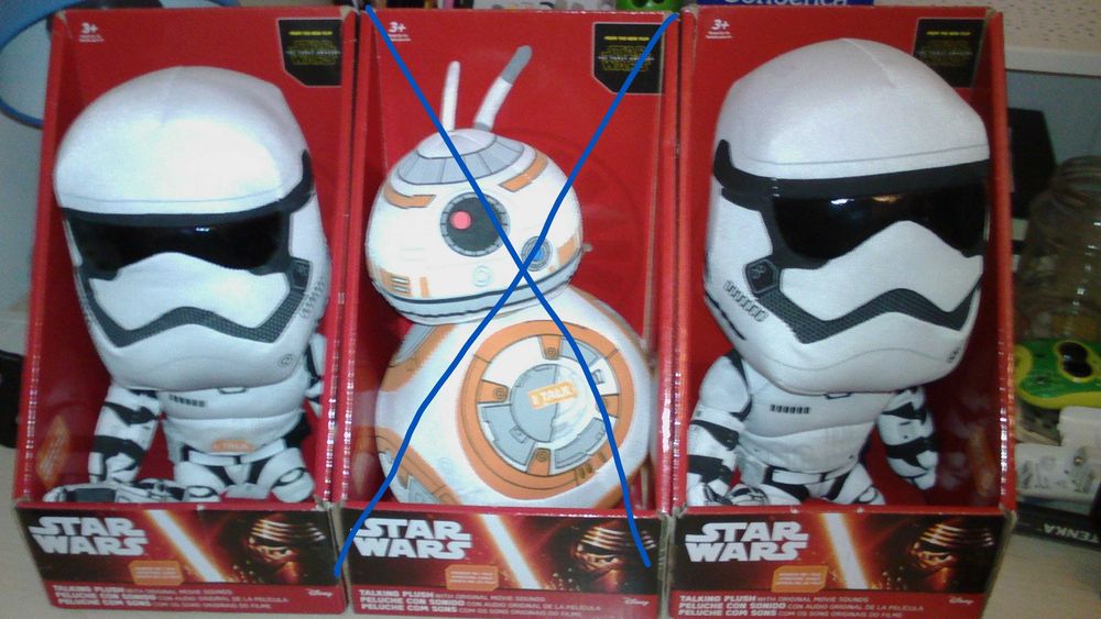 2 Peluches Grandes de Star Wars NOVOS ! Mafamude E Vilar Do Paraíso ...