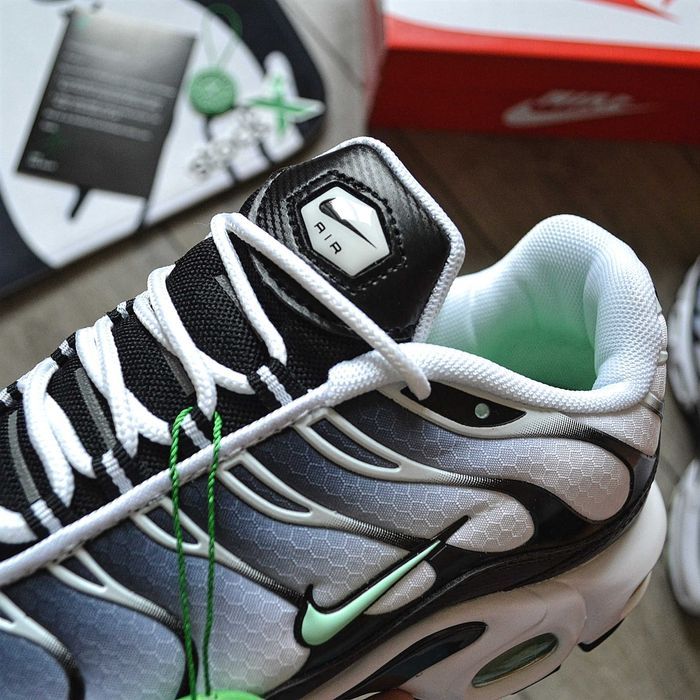 Мужские кроссовки Nike Air Max Plus Tn "White Black Mint Green Homme ...