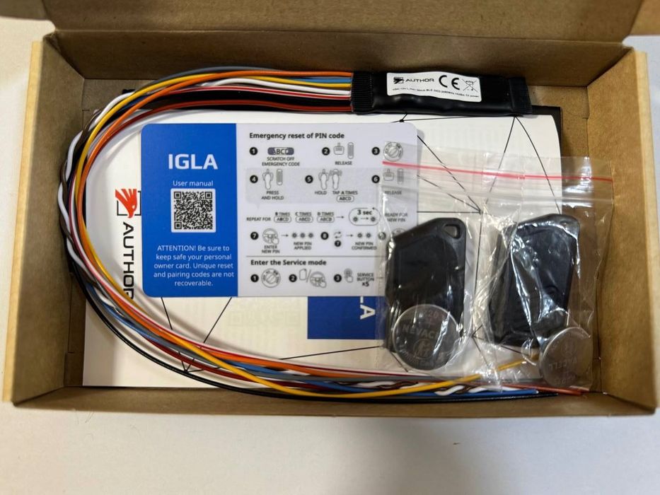 Author IGLA AI-0231e CAN-LIN Цифровий протиугонний пристрій!: 9 675 грн. - Автосигнализации ...