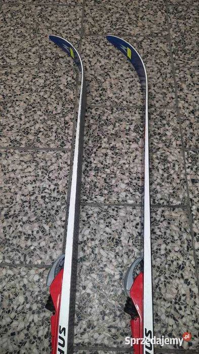 Narty biegowe MADSHUS 130 cm + wiązania NNN + łuska Dębica • OLX.pl