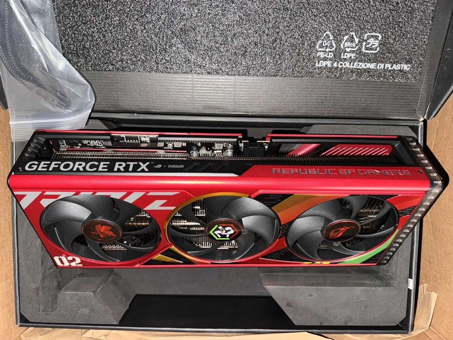 Asus ROG Strix GeForce RTX 4090 24GB GDDR6X OC EVA-02 Jawor • OLX.pl