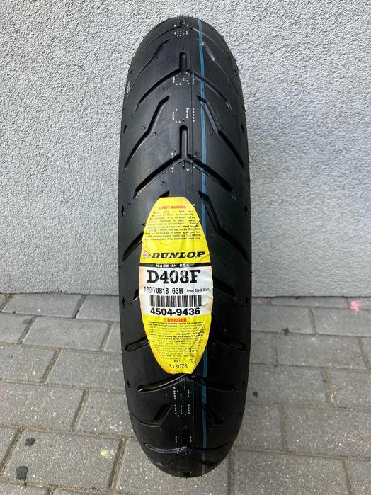 130/70B18 Dunlop D408F HARLEY-DAVIDSON Road King CVO Street Glide Scre ...