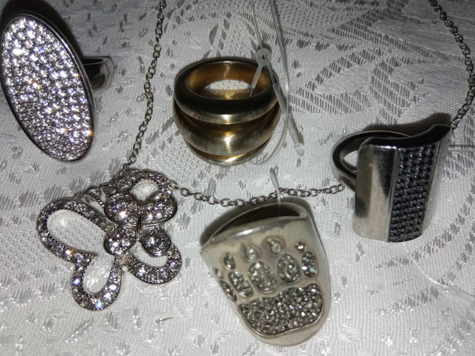 Ручна робота Dyrberg Kern Данія Перстні Кольца Swarovski: 300 грн ...