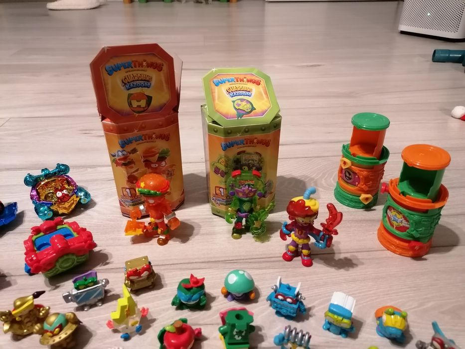 Super zings, super things, figurki, auta, ogromny zestaw Niestępowo ...