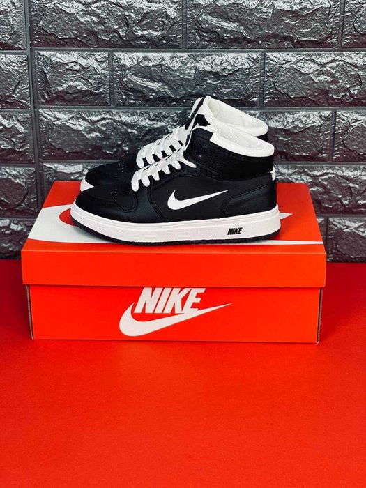 Кросівки чоловічі Nike хайтопи Натуральна Шкіра! Кроссовки Найк 35-45: ...