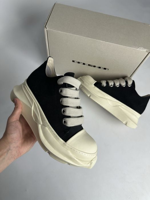 Rick Owens Ramones jumbo lace laces abstract кеди кросівки кросовки 43: ...