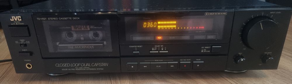 Magnetofon JVC TD-521 Harta • OLX.pl