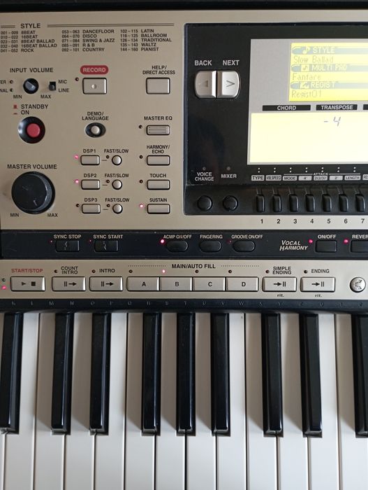 Продам синтезатор Yamaha PSR-740: 17 000 грн. - Синтезатори Кривий Ріг ...
