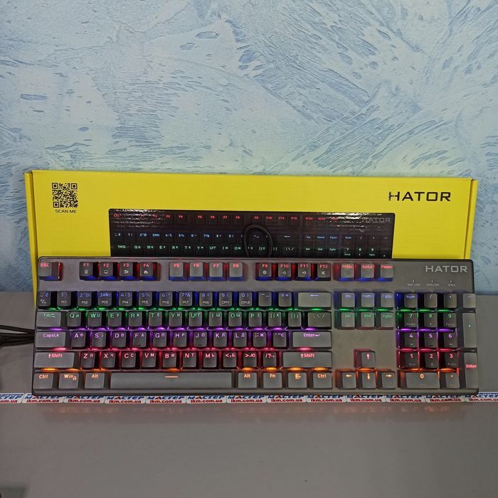 Клавіатура Hator Starfall Rainbow Aurum, механічна: 1 500 грн. - Периферійні пристрої Кам'янське ...