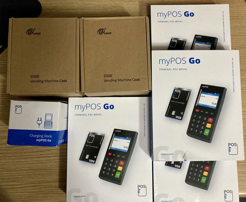 Terminal POS móvel TPA myPOS Go/Pax D200 Vending - NOVO Torres Vedras ...
