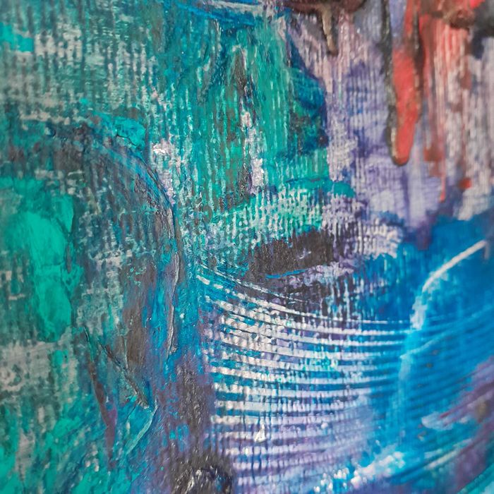 Obraz olejny. Abstrakcja. Lubin • OLX.pl