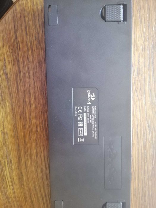 Механічна клавіатура Red Dragon k617 RGB (black-red): 1 500 грн ...