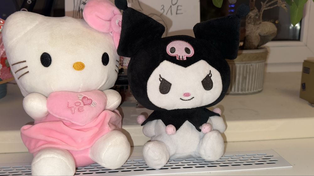 Куромі хеллоу кітті сінемарол Hello kitty kuromi sinemarol: 225 грн ...