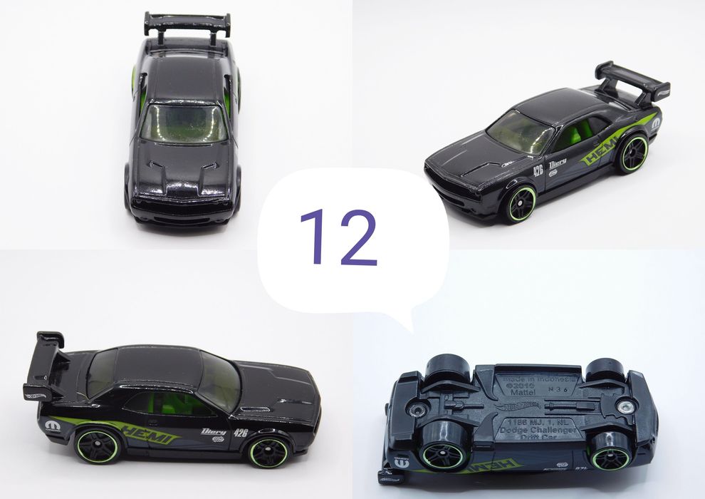 Hot wheels dodge challenger drift car Łódź Bałuty • OLX.pl