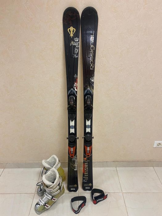 Комплект жіночий Rossignol лижі 154 + боти 25-25.5: 8 500 грн. - Лижі ...