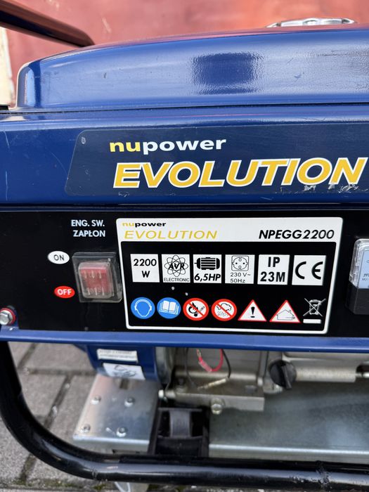 Agregat prądotwórczy 2200 NUPOWER, jak nowy Świdnica • OLX.pl