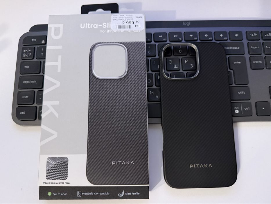 Чехол Pitaka Ultra-Slim Case Classic для iPhone 16 Pro Max: 2 000 грн ...