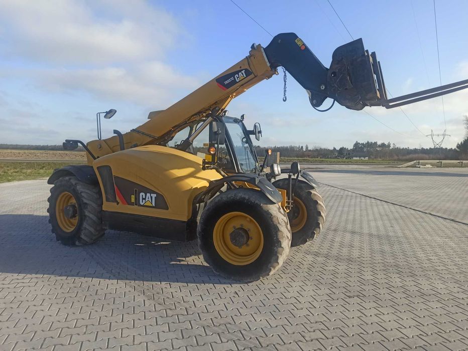 Cat th337c ładowarka teleskopowa JCB manitou Caterpillar Moskorzew • OLX.pl
