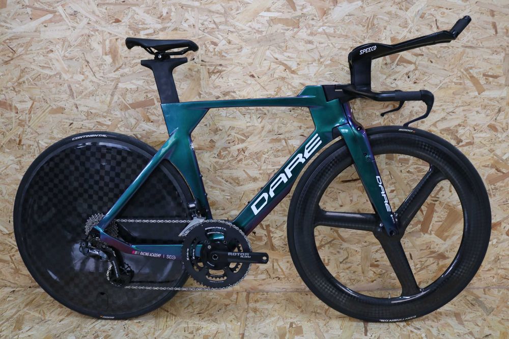 Bicicleta TT/Triatlo Dare TT - Shimano Di2 - Cabos ocultos Sintra • OLX.pt