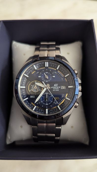 Часы Casio edifice EFR 556 chronograph, годинник касіо хронограф 100м ...