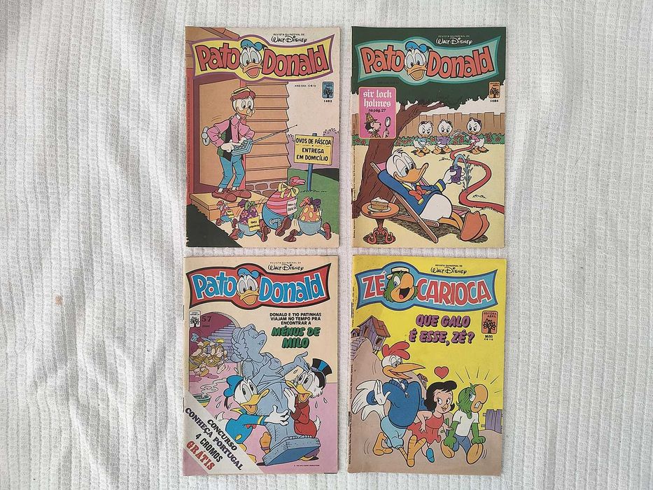 Livros BD Pato Donald e Zé Carioca - 1980 / 1983 Queluz E Belas • OLX ...