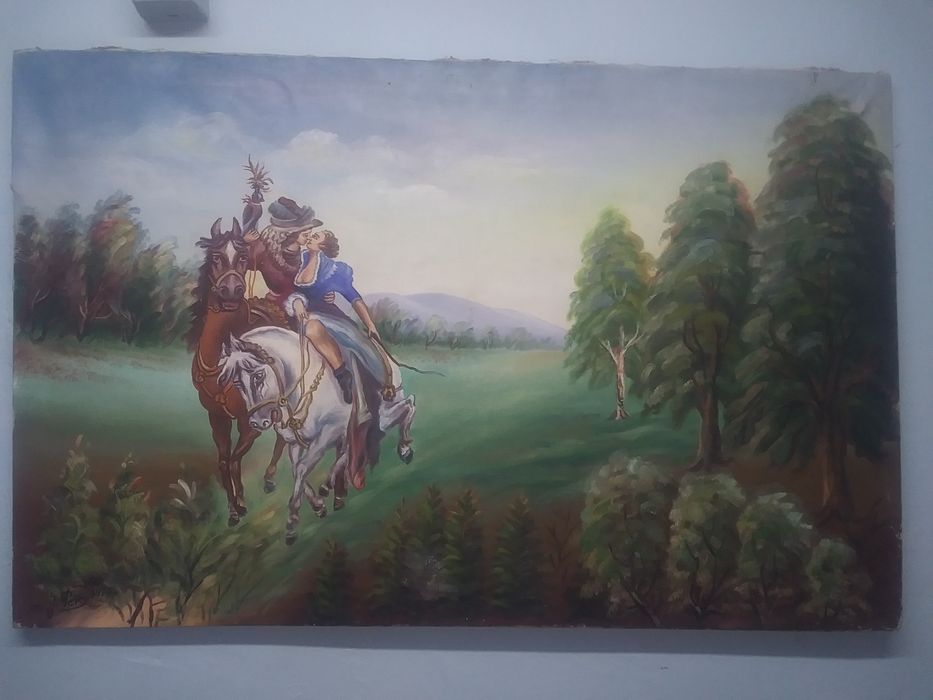 Obraz olejny na plotnie Kamionka Mała • OLX.pl