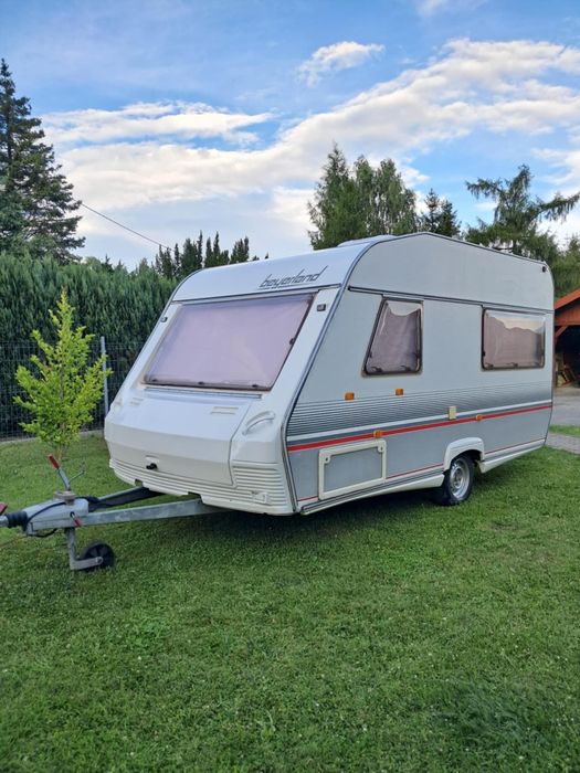 Przyczepa kempingowa Beyerland 403B klimatyzacja 1100 dmc lekka Gorlice • OLX.pl