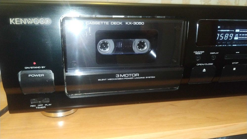 Kenwood KX 3050, Japan, кассетная дека.дека.: 3 500 грн. - Магнітоли та ...