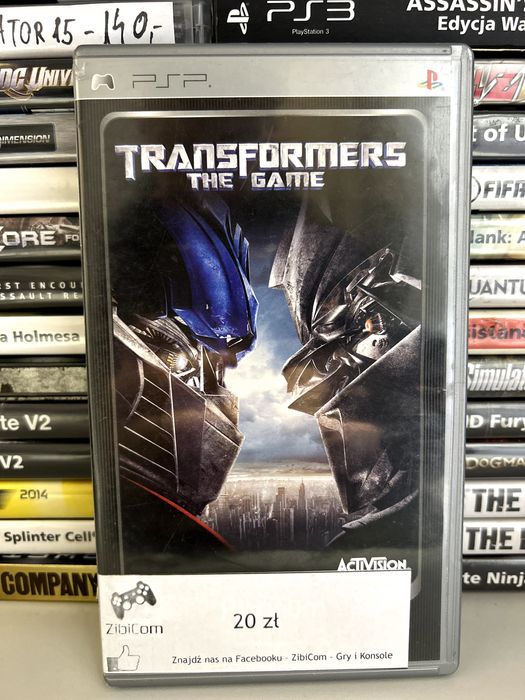 Transformers The Game | PSP | Sklep | Kraków | Wysyłka | Wymiana Kraków ...