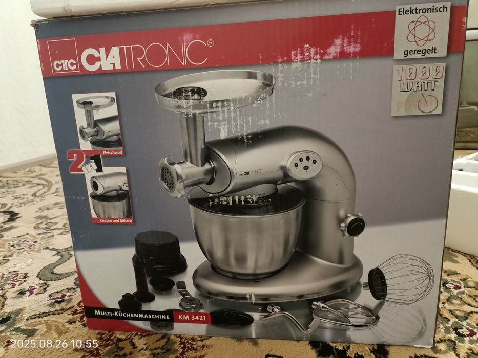 Кухонный комбайн Klatronik KM 3421.: 1 800 грн. - Кухонні комбайни / подрібнювачі Бровари на Olx