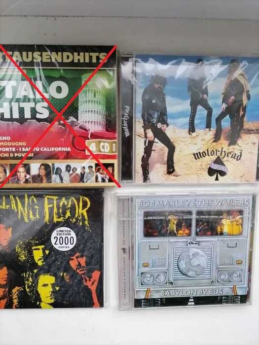 Фірмові CD диски Paul McCartney, The Rolling Stones, Dors Motorhead ...