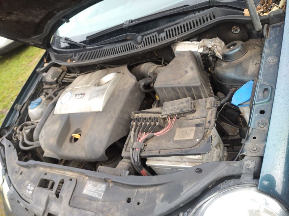 Silnik 1.4tdi BAY skrzynia EWR sprzeglo rozrusznik polo 9n LC6X Kock ...
