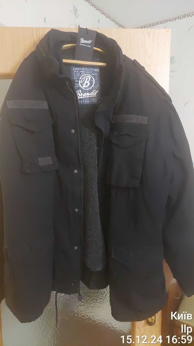 Куртка 6XL Brandit M65 Giant - Black: 4 100 грн. - Інший верхній одяг Київ на Olx